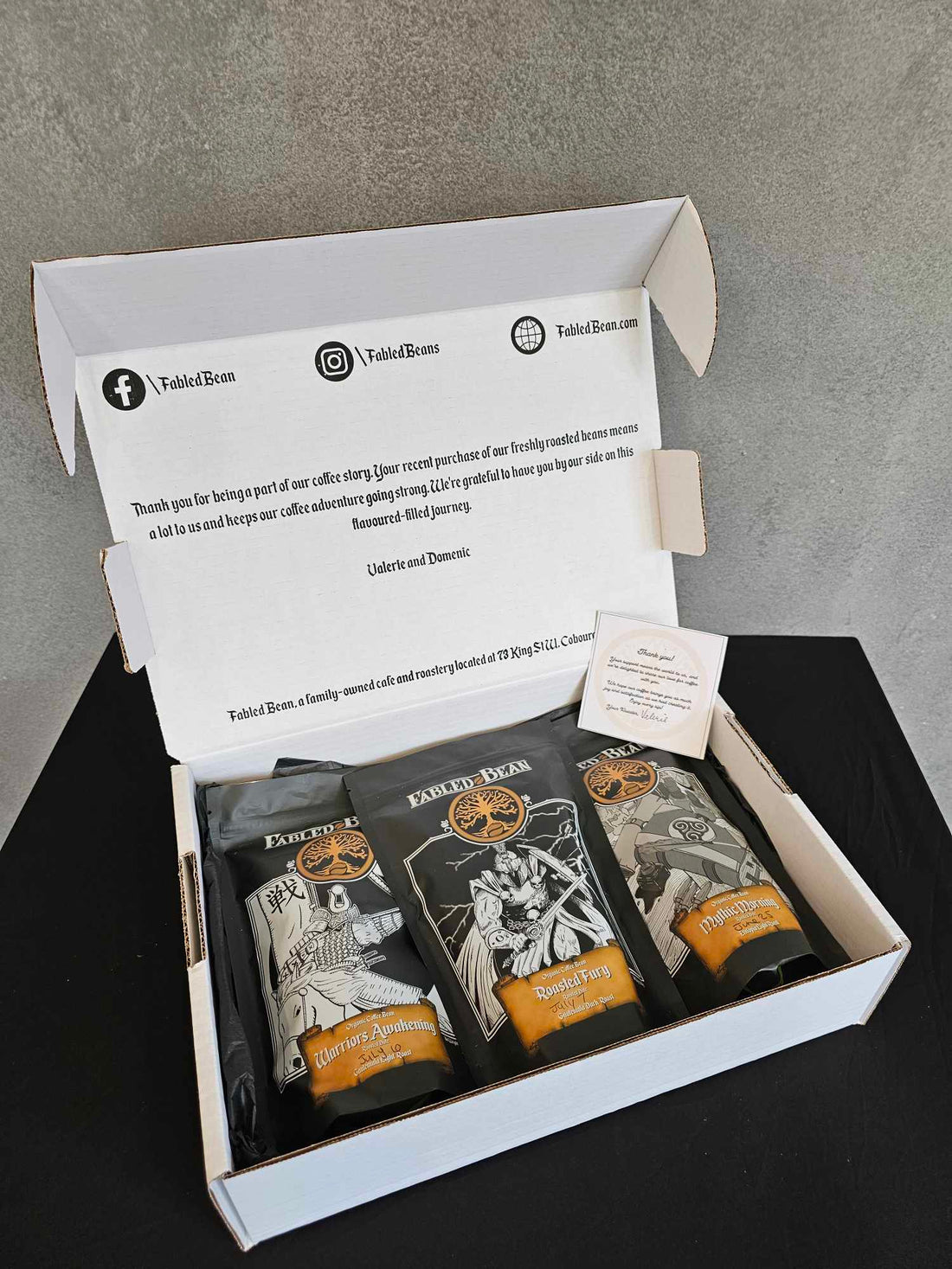 Fresh Roasted Organic Coffee | Fabled Bean